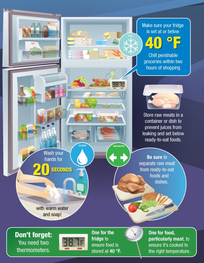 Food Storage Safety Posters
