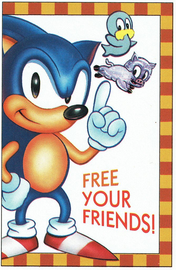 Sonic The Wereblog On Twitter From A Sonic The Hedgehog Topps Trading