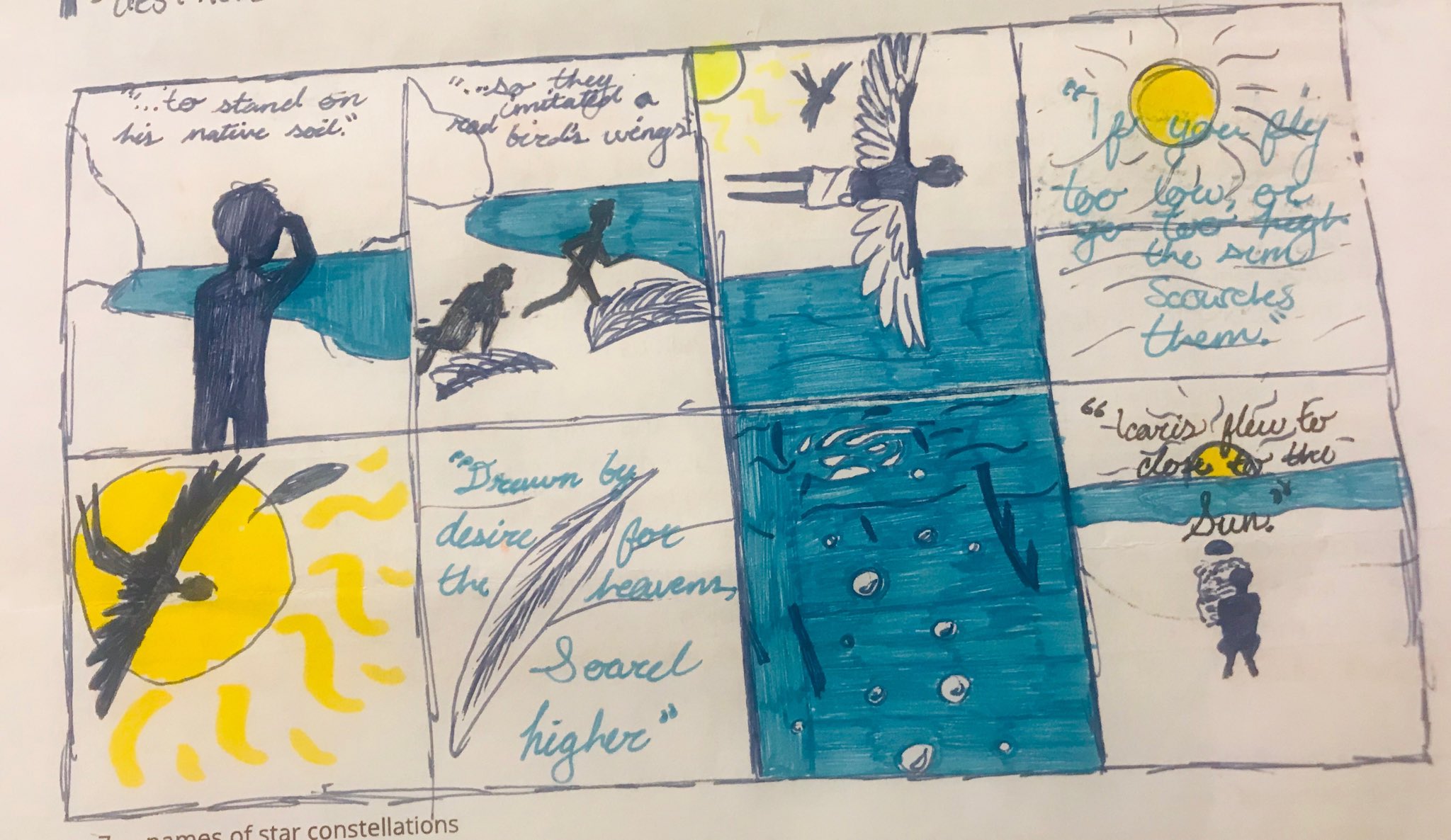 Rock Cycle Comic Strip Examples