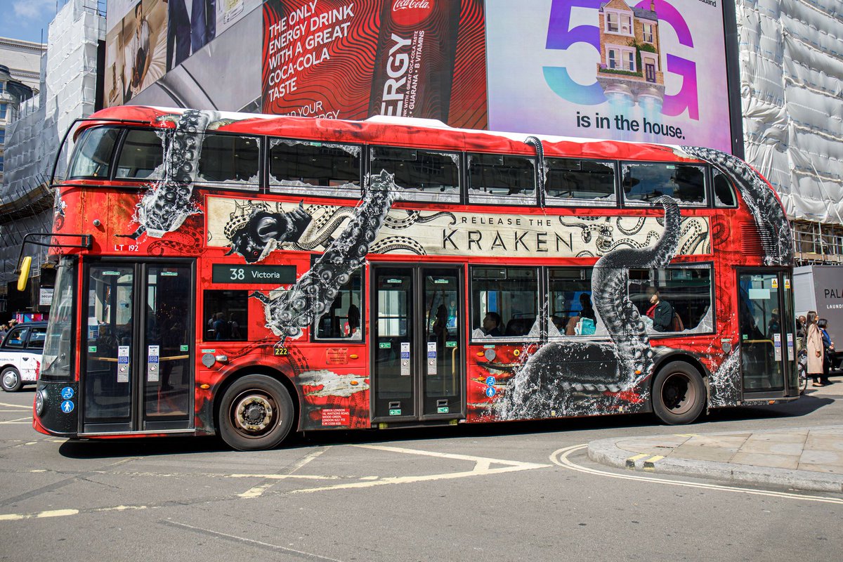 The Kraken has been released on the streets of London… or maybe it’s ...