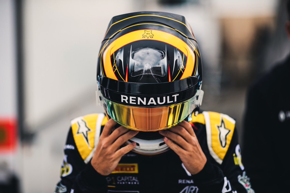 F1 2014 - Lundgaard/Fewtrell/Martins Helmets | OverTake.gg