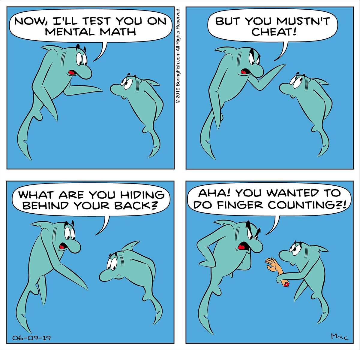 Funny Math Comic Strips