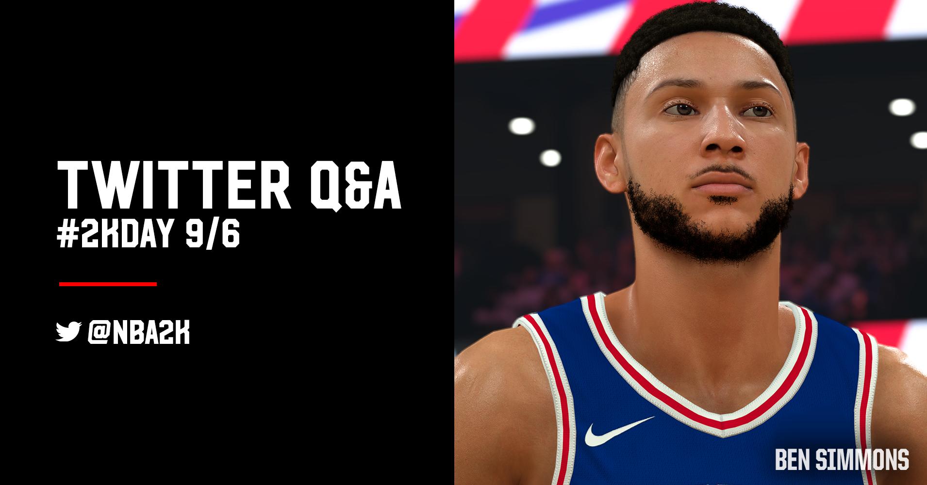 NBA 2K on Twitter: "Next Up 🗣 @BenSimmons25 answers all your Q's #2KDay https://t.co/nFRdsLbmNP ...