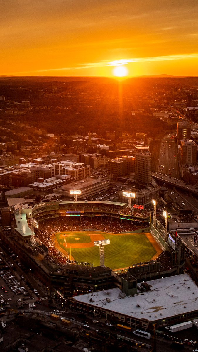 Fenway Park Wallpaper Sunset