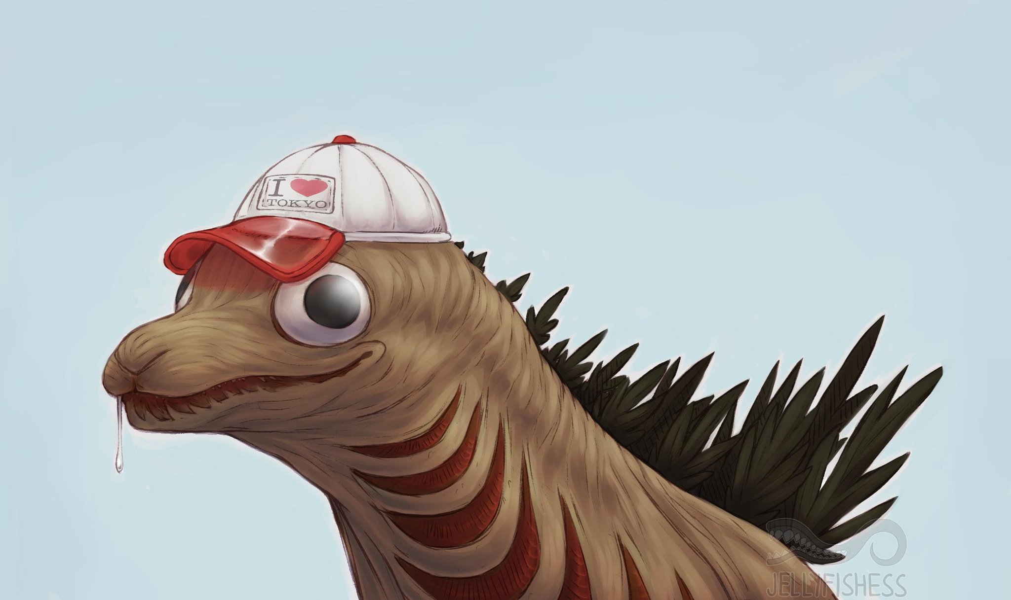 Cute Godzilla Fan Art