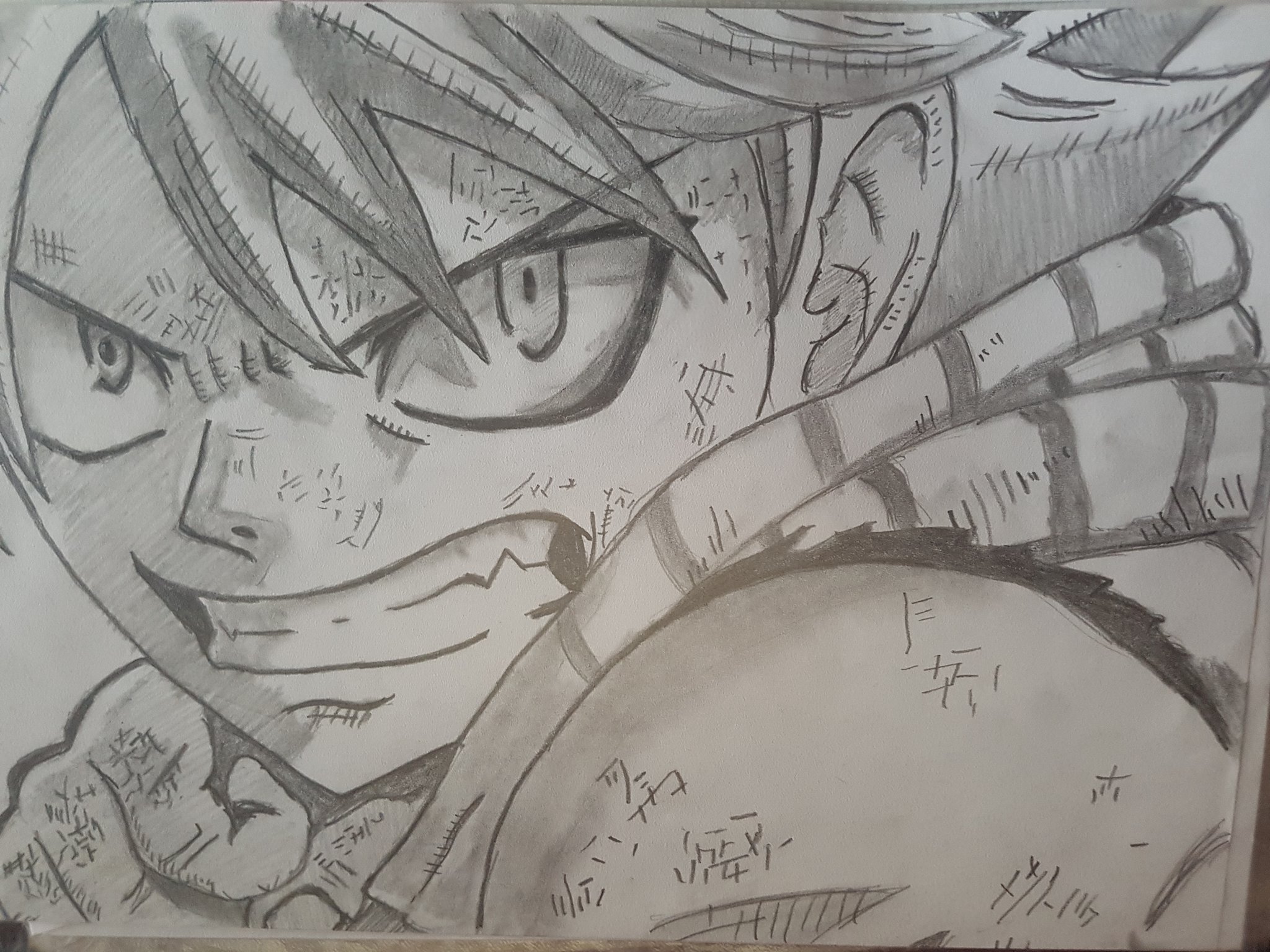 Fairy Tail Natsu Drawing