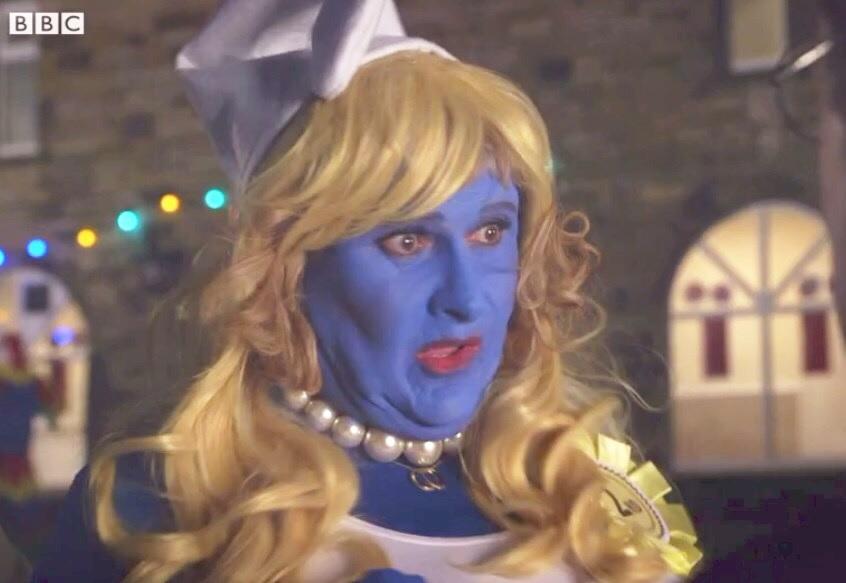 Papa Smurf And Mama Smurf