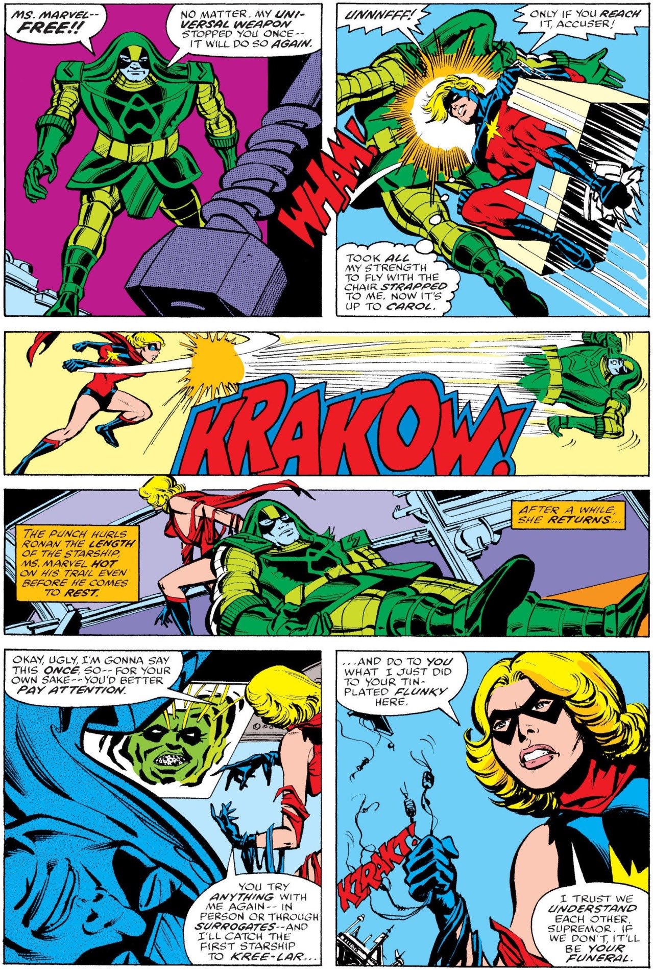Ronan The Accuser Vs Hulk