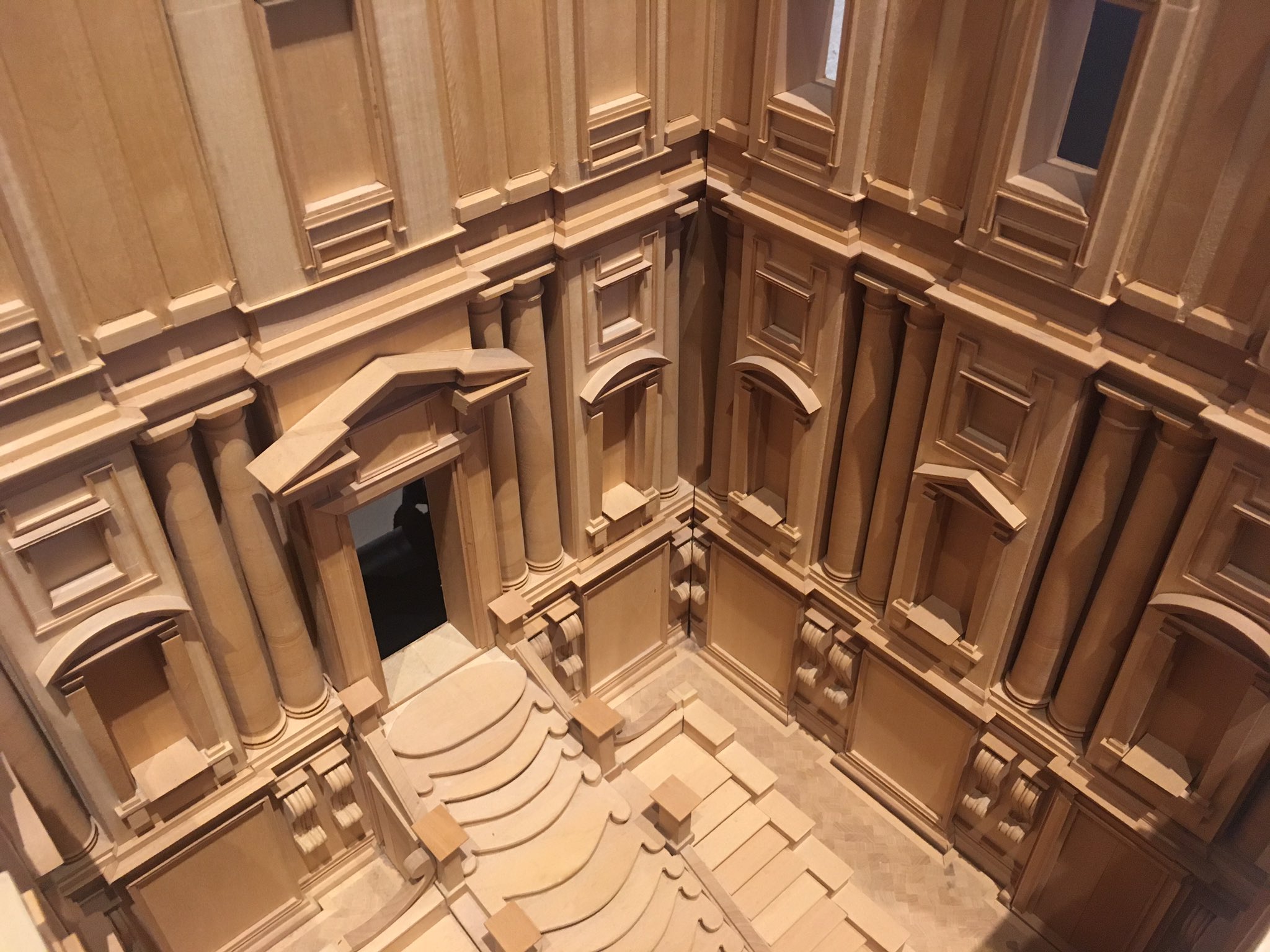 Michelangelo Vestibule Of The Laurentian Library