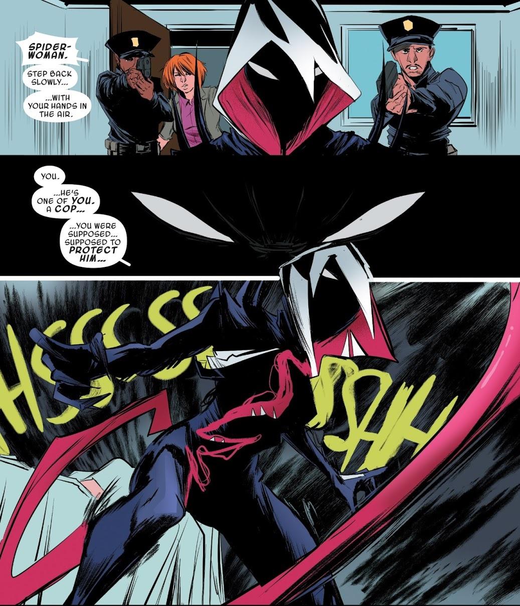 스파이더맨 코믹스 On Twitter 그웬의 심비오트 수트 그웨놈 디자인 까리하죠😎 심비오트와 여캐의 조합은 아주 높은 확률로 성적대상화로 이어지곤 했는데 스그웬