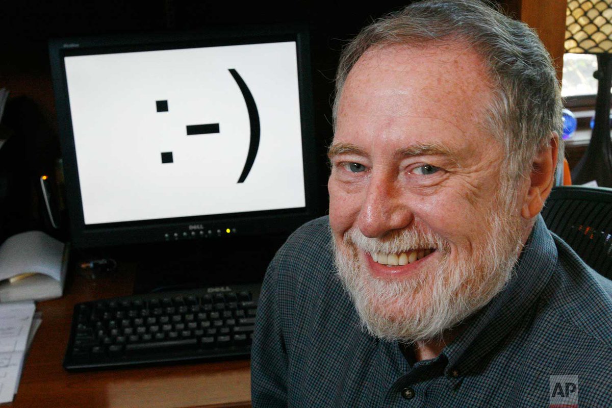 OTD in 1982, the smiley emoticon was invented by Carnegie Mellon ...