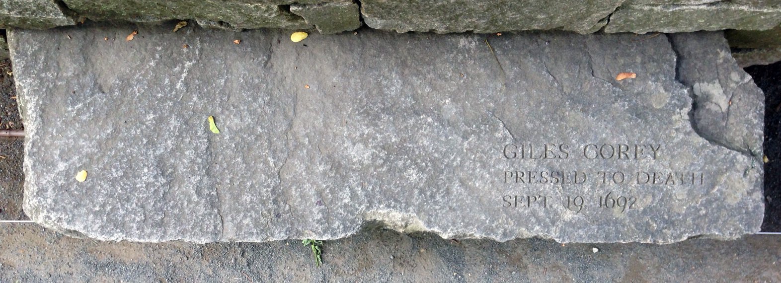 Giles Corey Pressed To Death