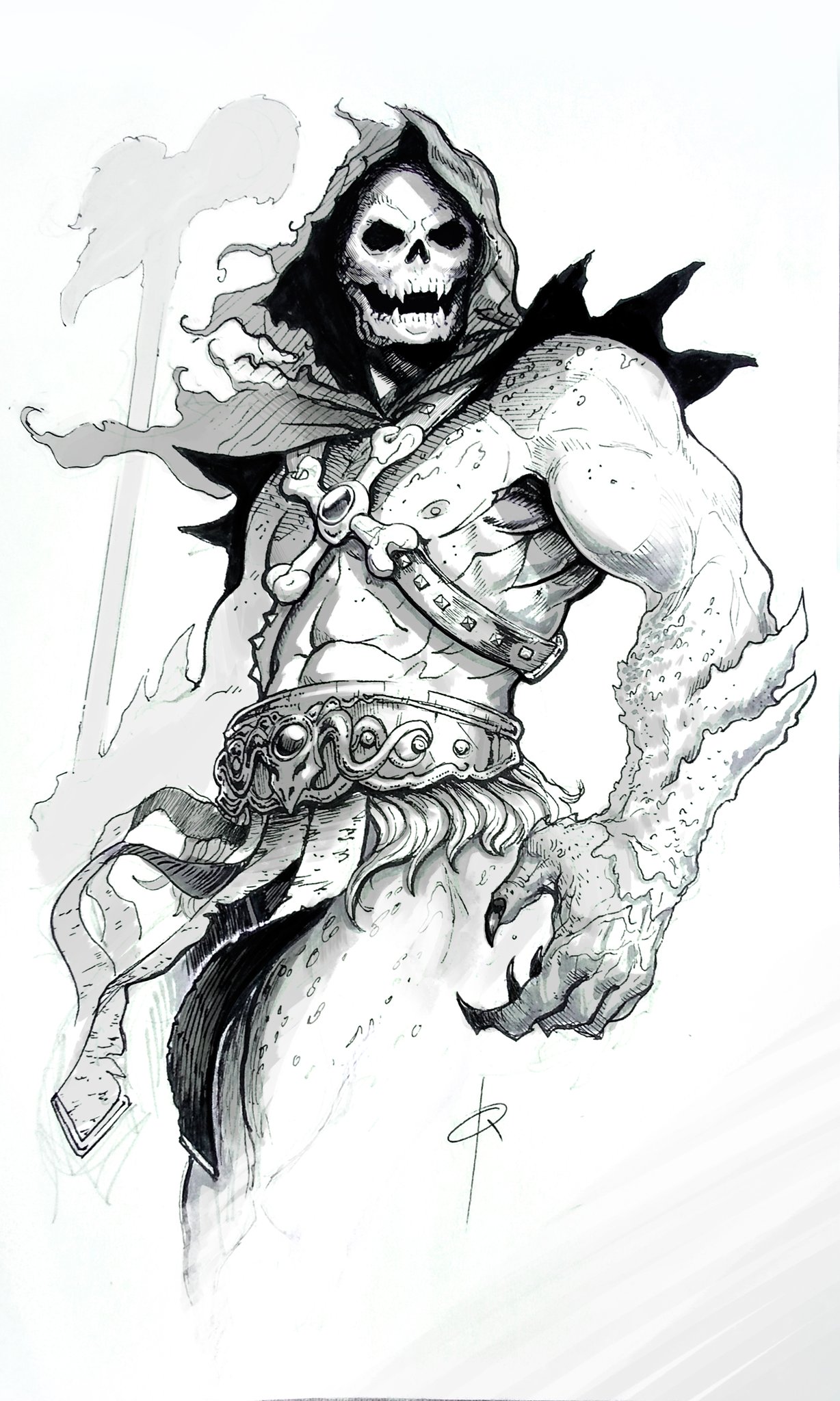 Skeletor Drawing