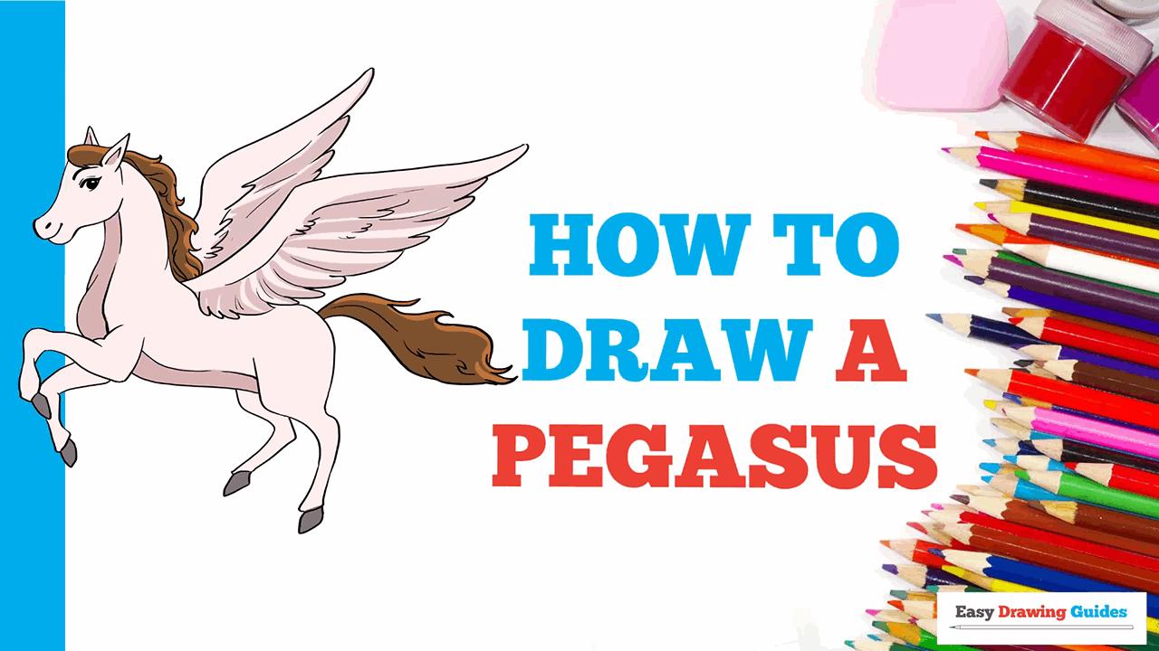 Pegasus Drawings Easy