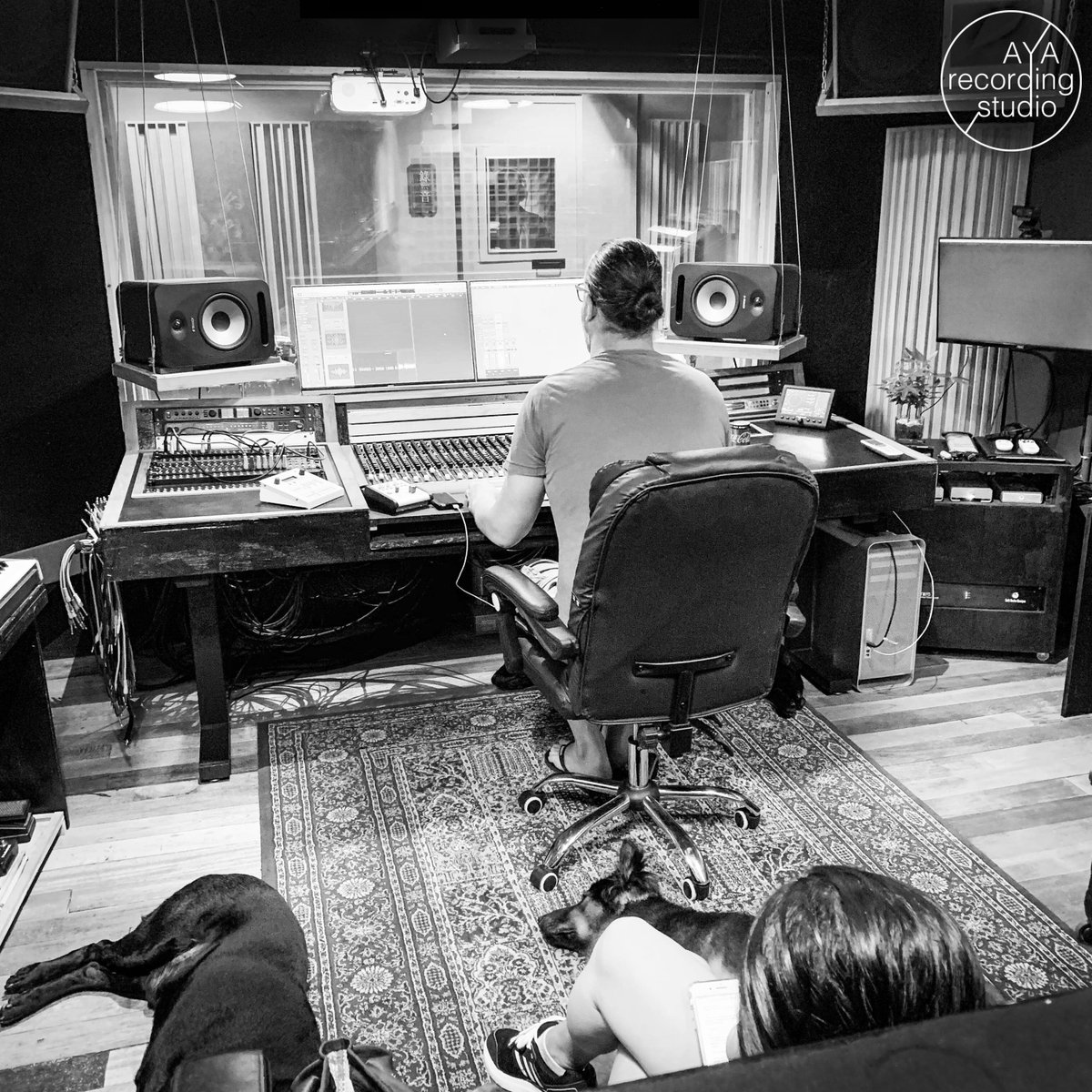 AYA STUDIOS on Twitter: "Working on the audio production for a documentary #ayastudios # ...
