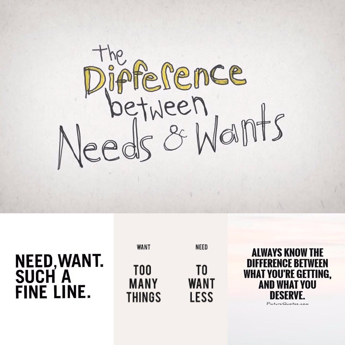 Need Vs Want Quotes
