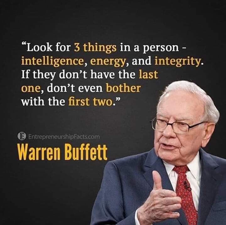 Warren Buffett Quotes Integrity