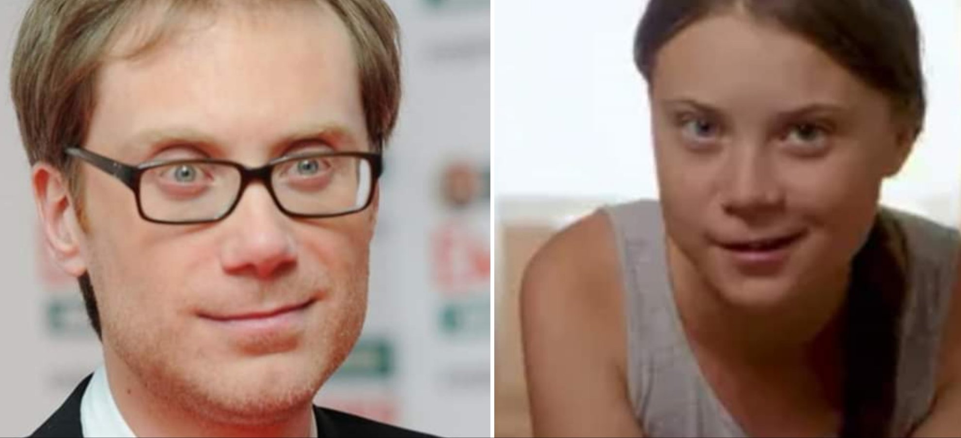 Young Stephen Merchant