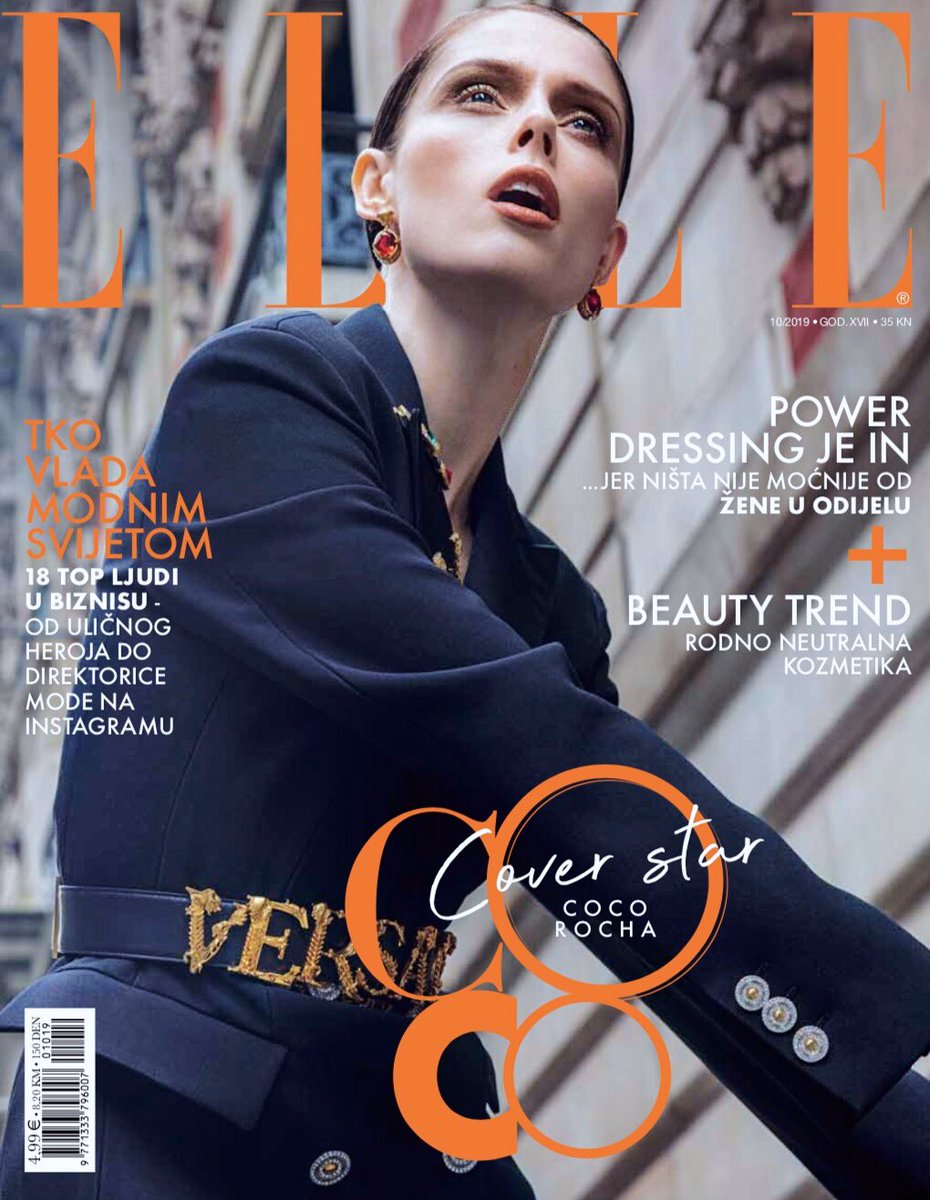 Coco Rocha Magazine Cover