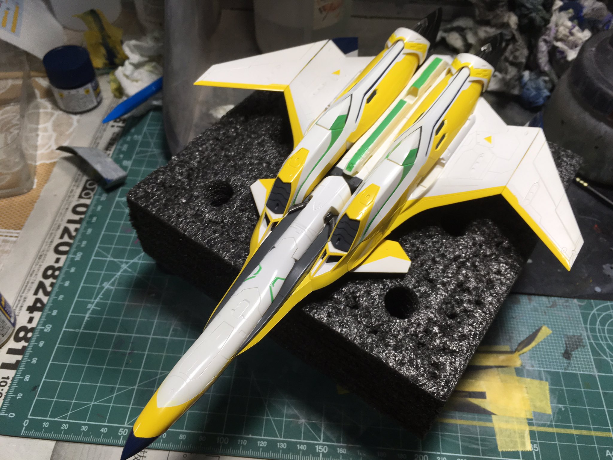 ハセガワ 1/72 VF-31F ジークフリード カナメ・バッカニアカラー 作製記録 / Twitter