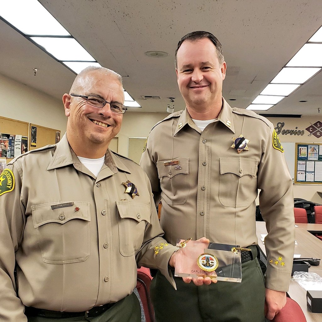 LASD Carson Station on Twitter: "Congratulations to Deputy Cisneros on his 30 Years of Service ...