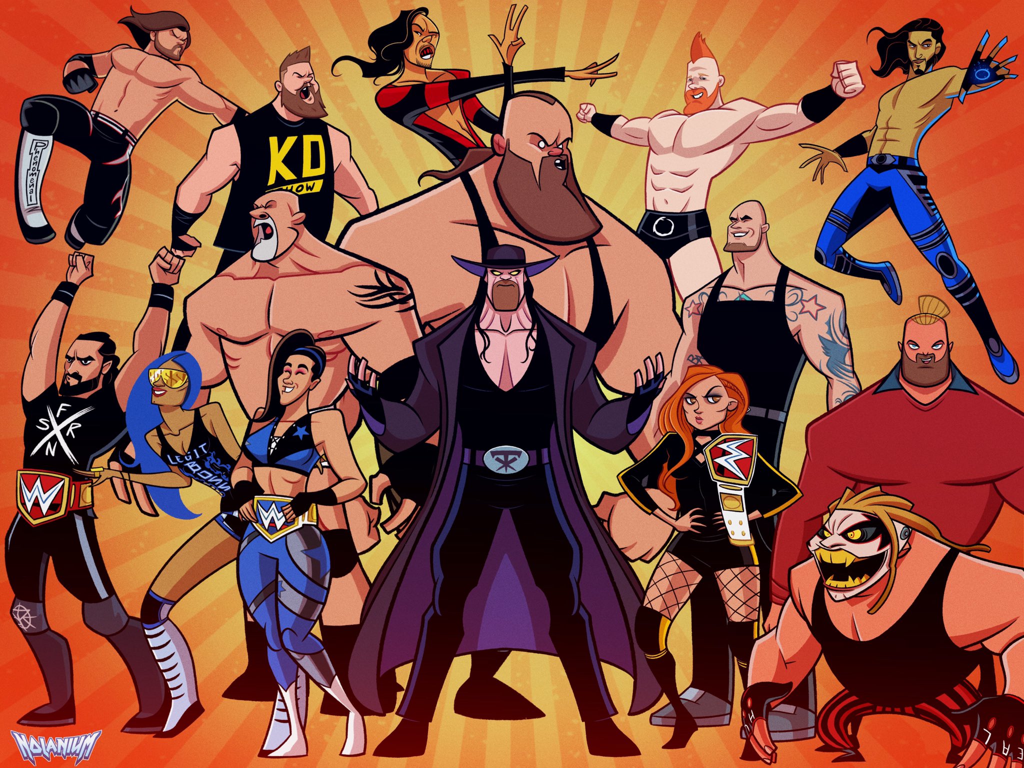 Lustige Wwe Cartoons Undertaker Svg Etsy Ireland