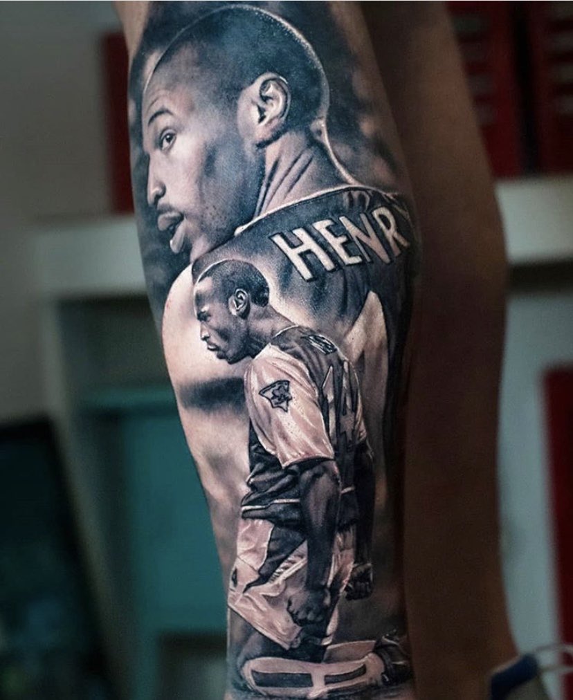 Thierry Henry Tattoo
