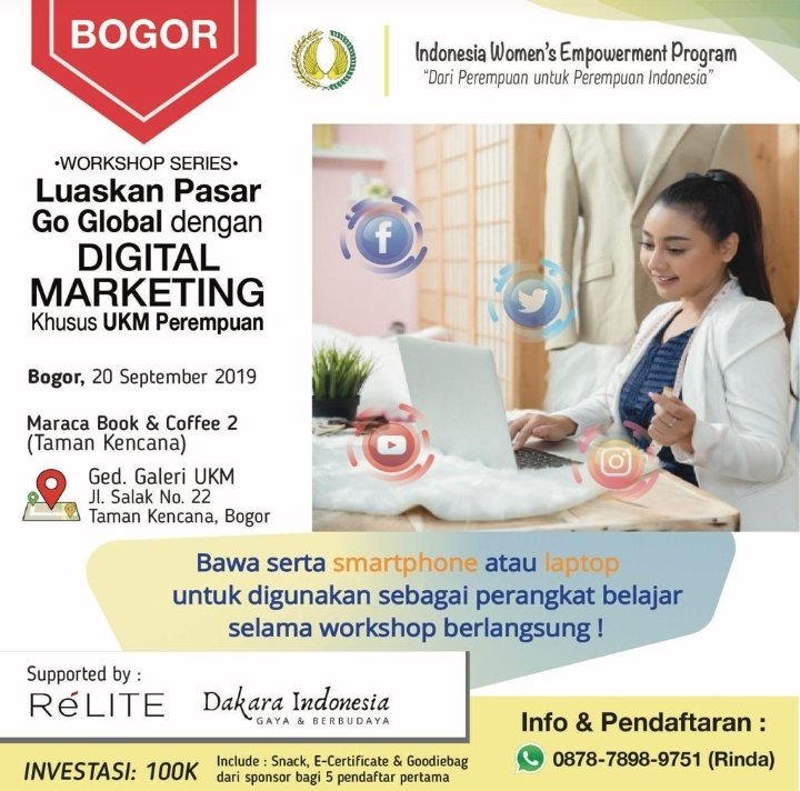 Indonesia Women's Empowerment Program (@iwep_indonesia) | Twitter