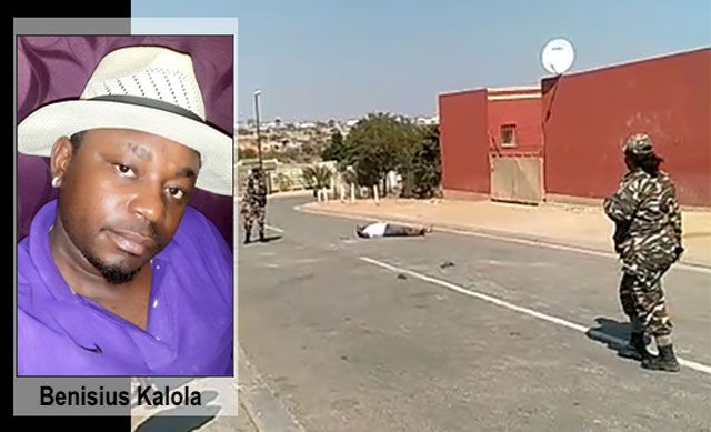 The Namibian on Twitter: "JUST IN: Soldier Darrel Mulele Nyambe, who was arrested for allegedly ...