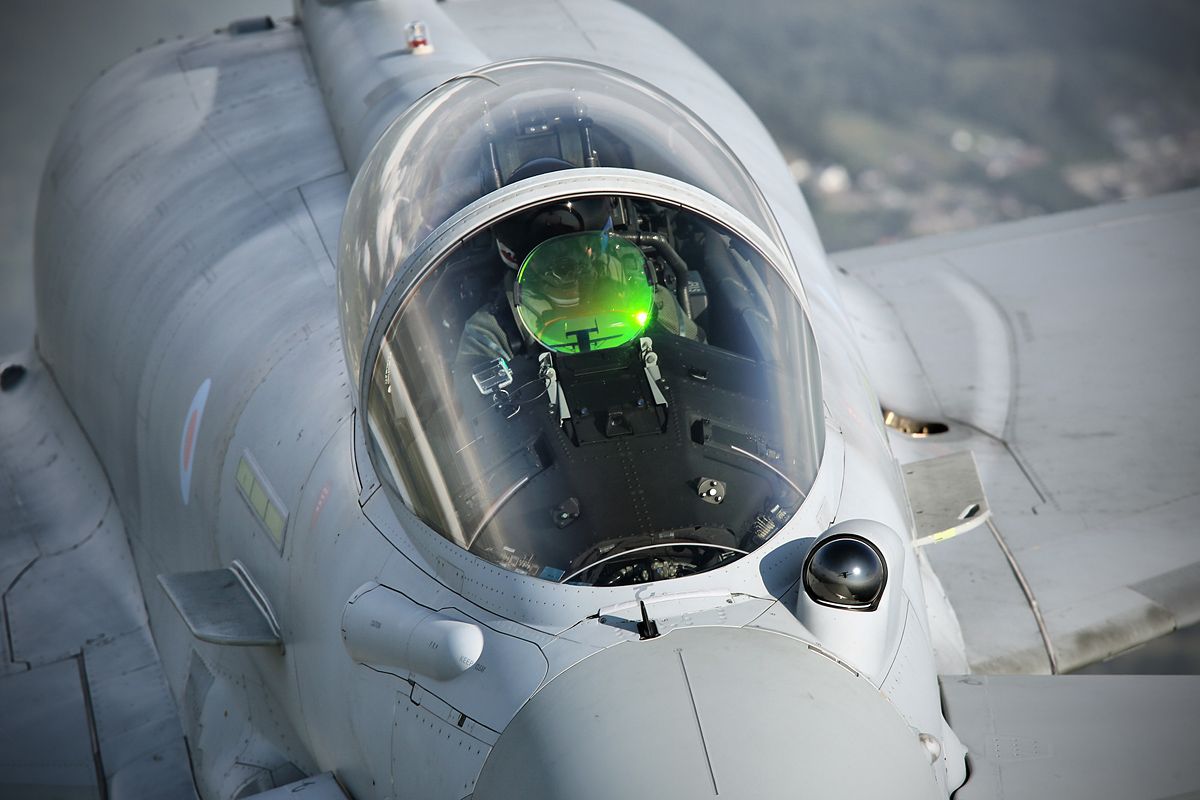 Eurofighter Typhoon Cockpit Wallpaper
