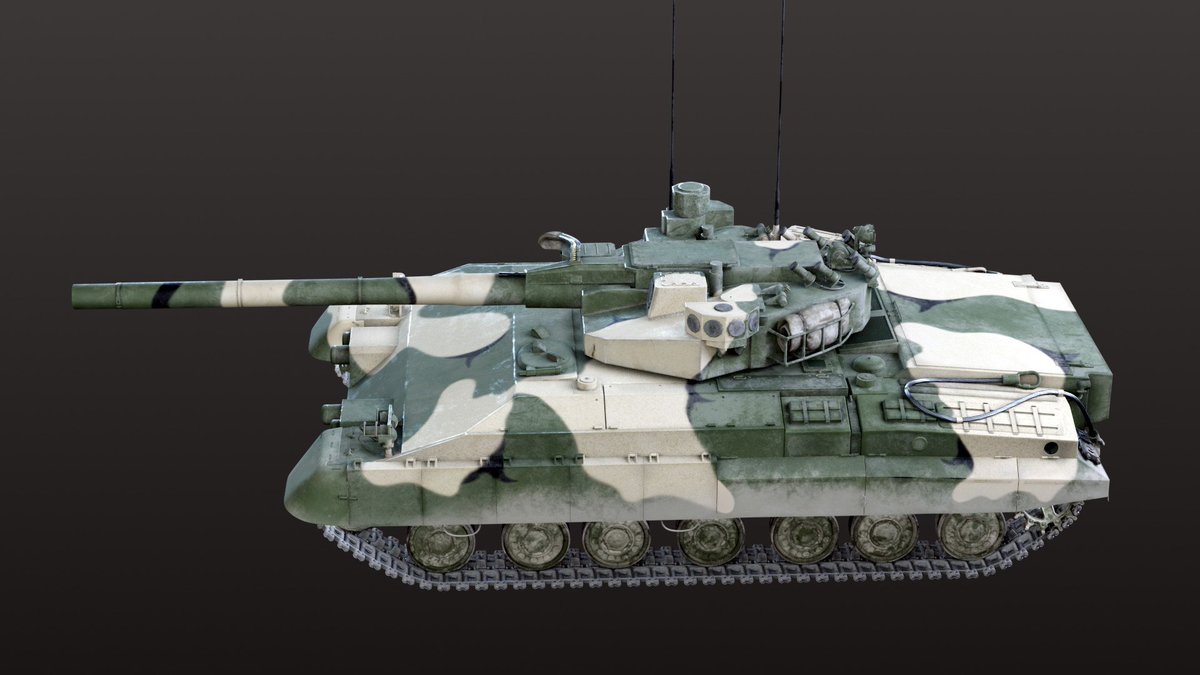 Models and pictures of Soviet MBT designs from 80s. Object 477A, Object ...