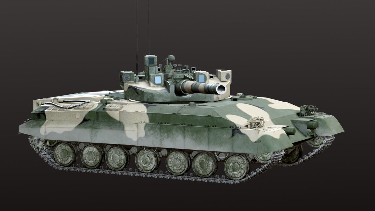 Models and pictures of Soviet MBT designs from 80s. Object 477A, Object ...