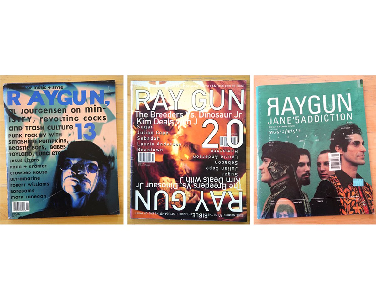 Ray Gun Magazine Spread