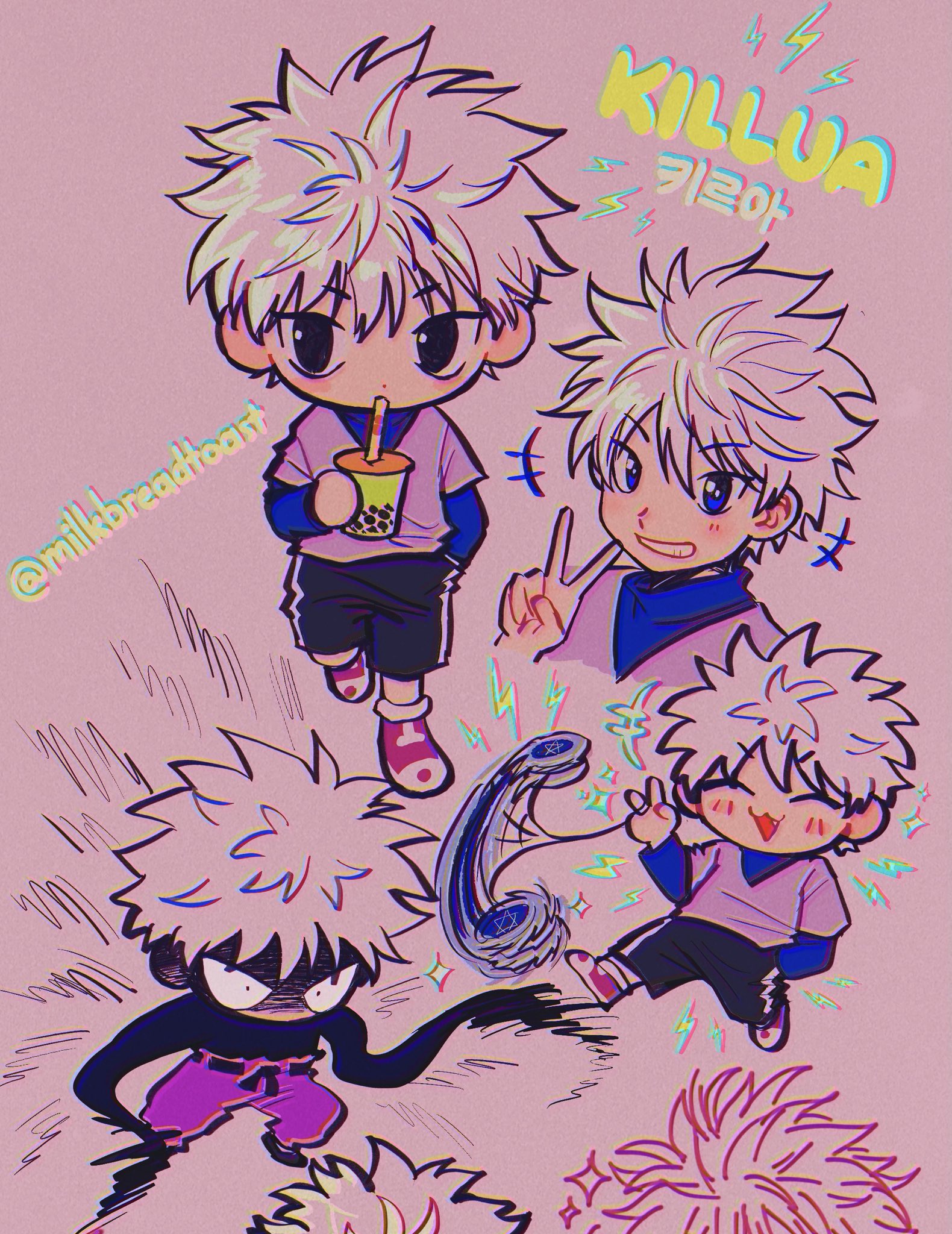 Killua Chibi Wallpaper