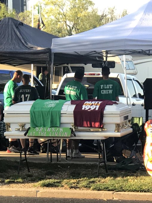 Sean Taylor Funeral Casket