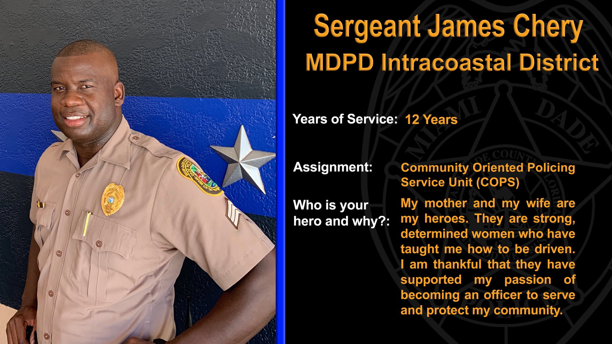 Miami Dade Police Ranks Congratulations To Our Two Newest Officers On