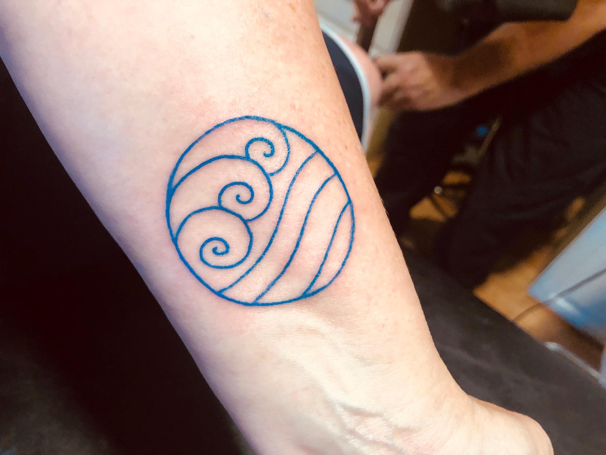 Water Tribe Symbol Tattoos
