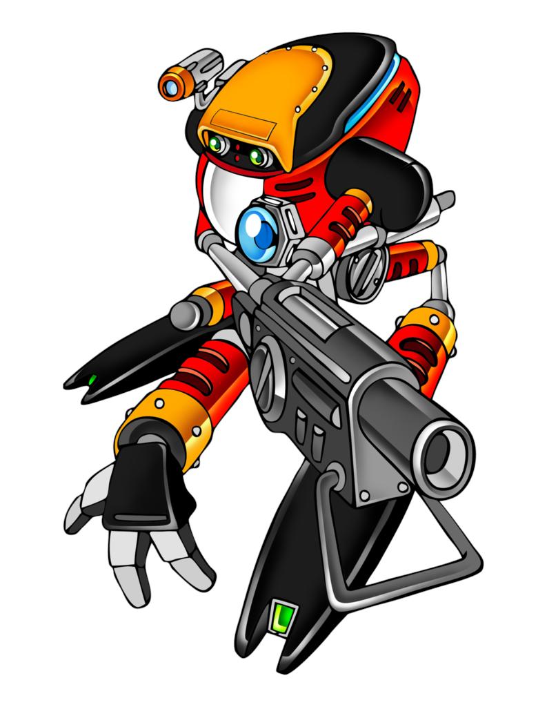 Sonic The Wereblog On Twitter Artwork Of E 102 Gamma From ‘sonic