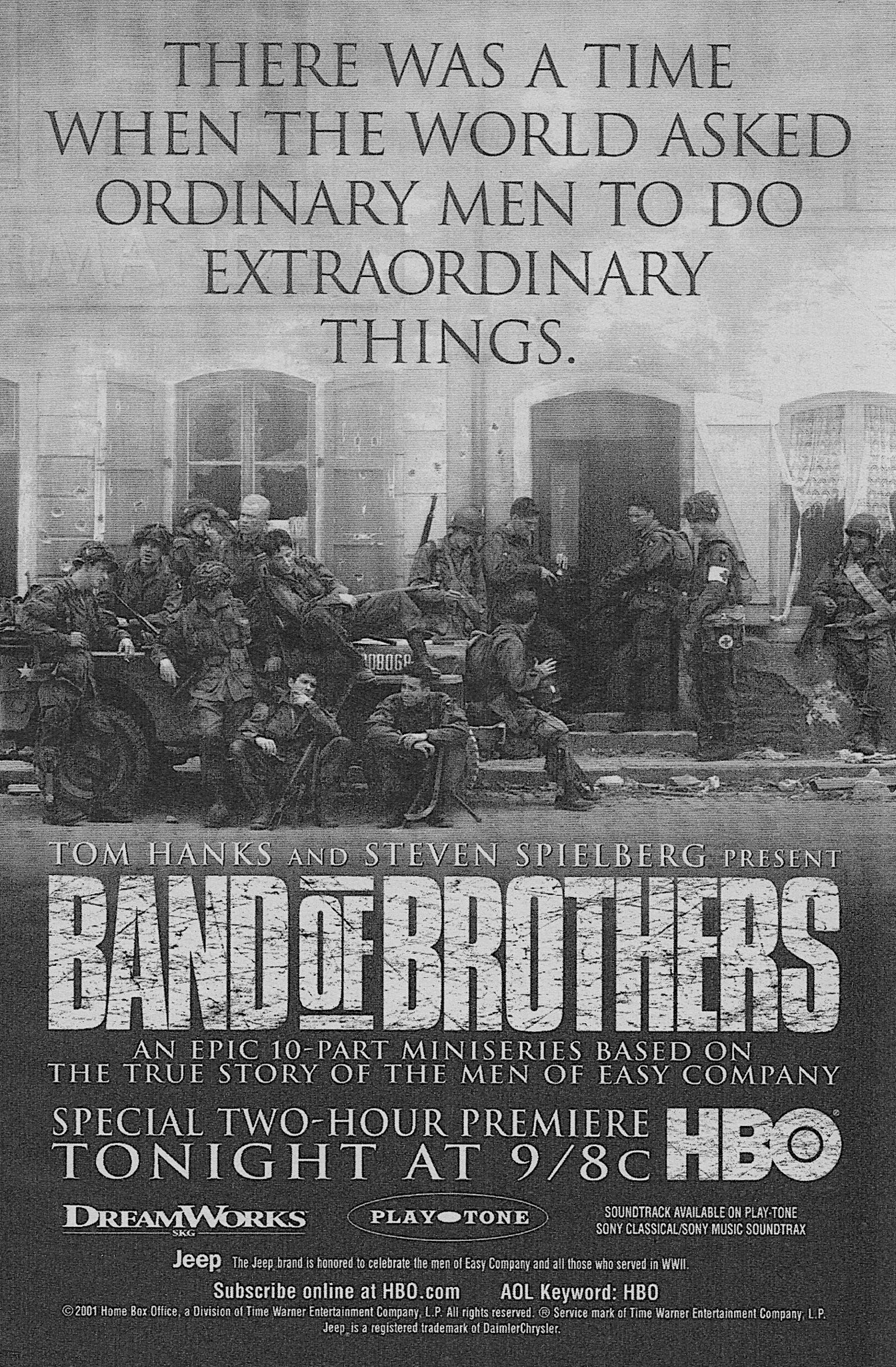 RetroNewsNow on Twitter: "📺DEBUT: 'Band of Brothers' premiered 18 years ago tonight, September 9 ...