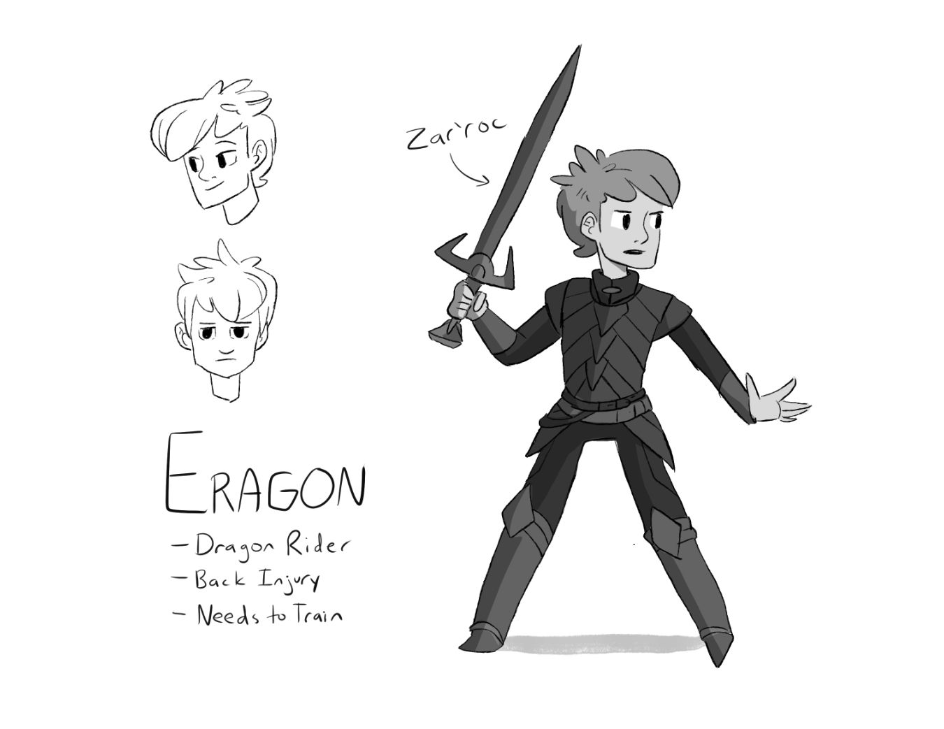 Eragon And Saphira Flying Drawing