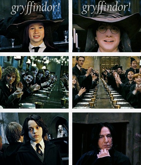 Harry Potter World on Twitter: "The Sorting.…