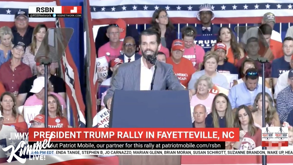 DJTJ @DonaldJTrumpJR is a brilliant public speaker… #Aight #Aight # ...