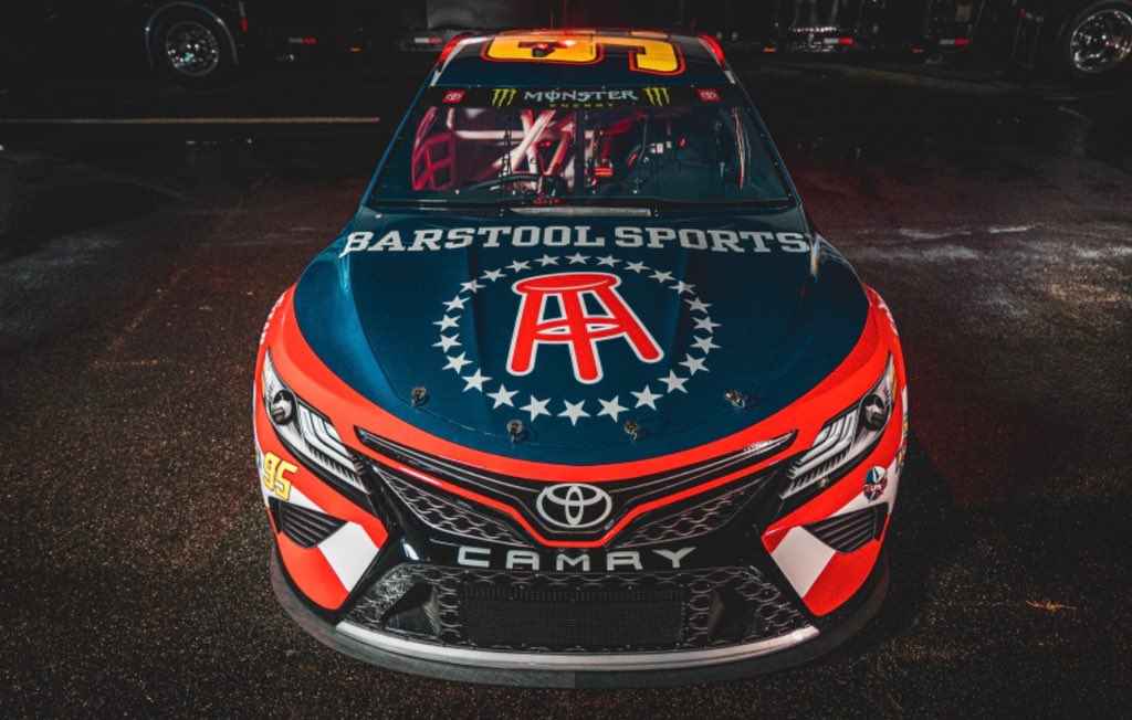 Barstool 95 scheme : r/NASCAR