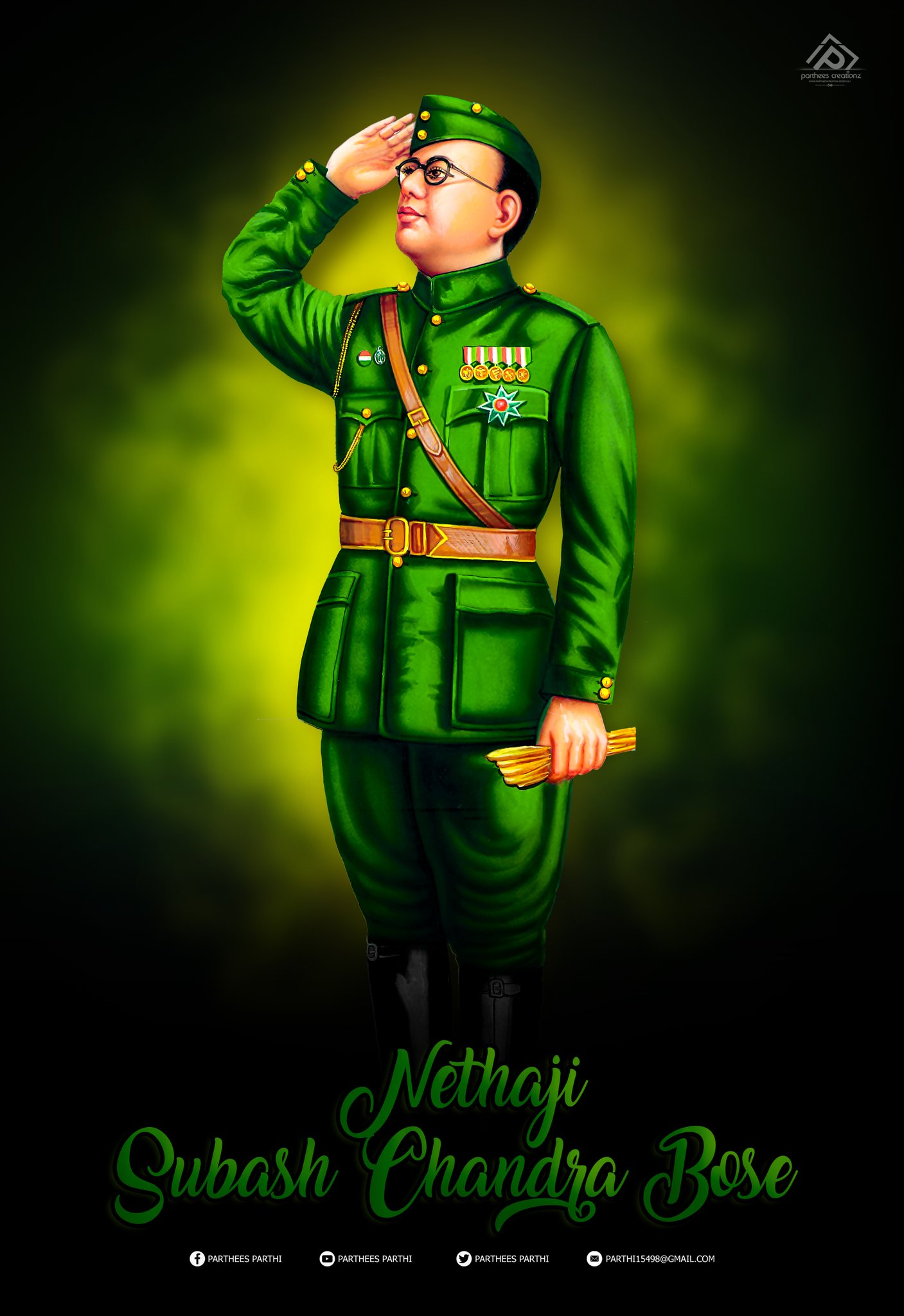 Subhash Chandra Bose Hd Wallpapers