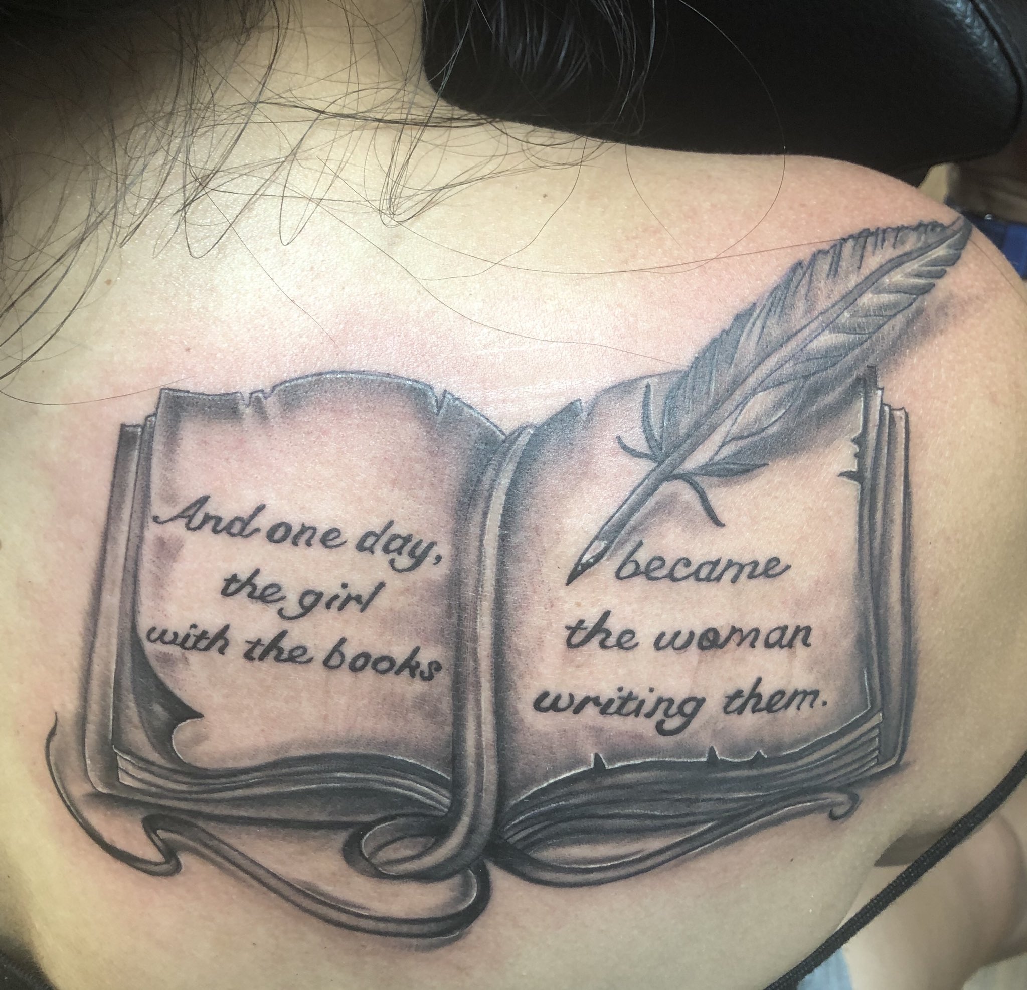 Open Bible Tattoo