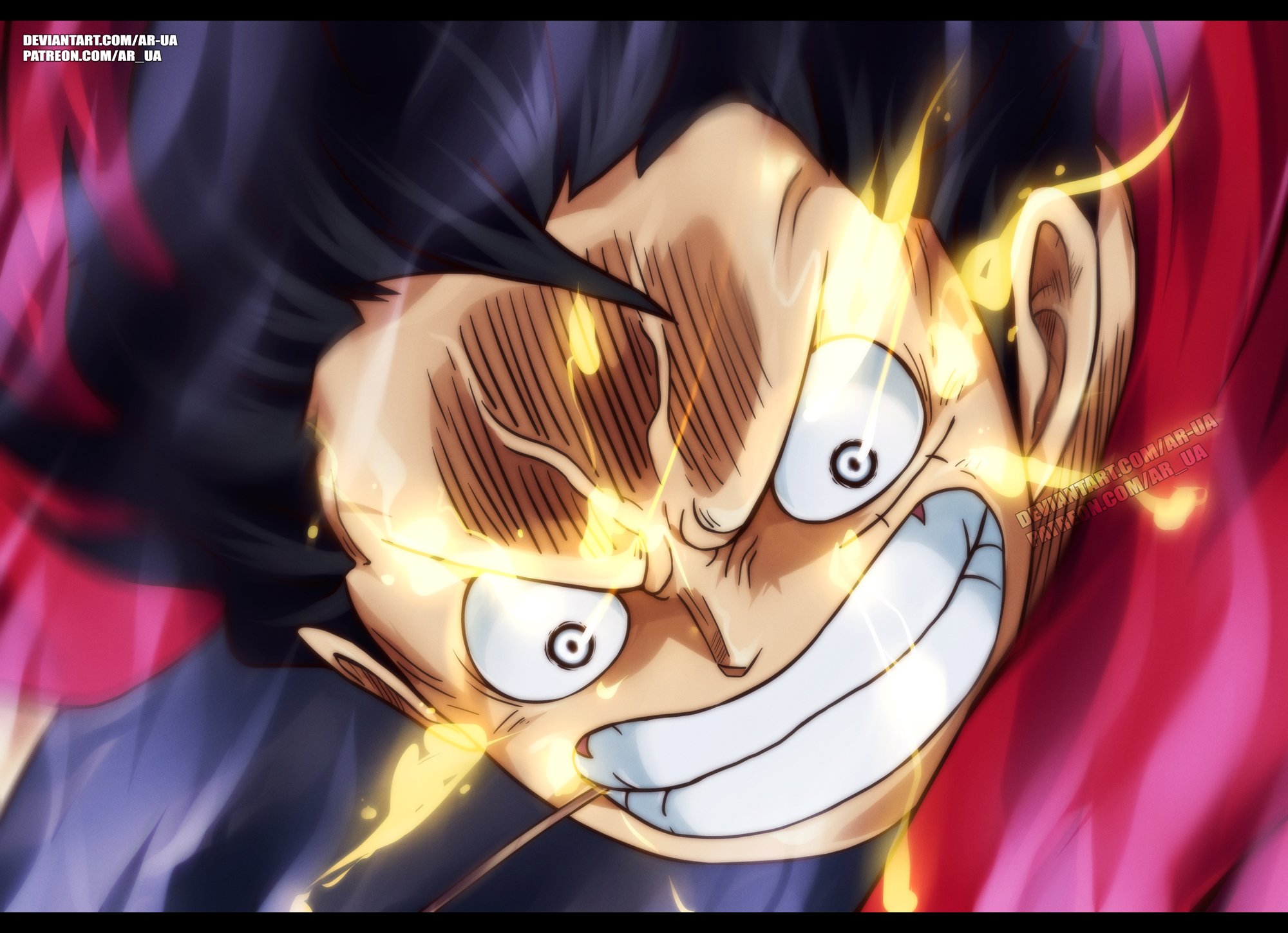 Luffy Angry One Piece Wallpaper