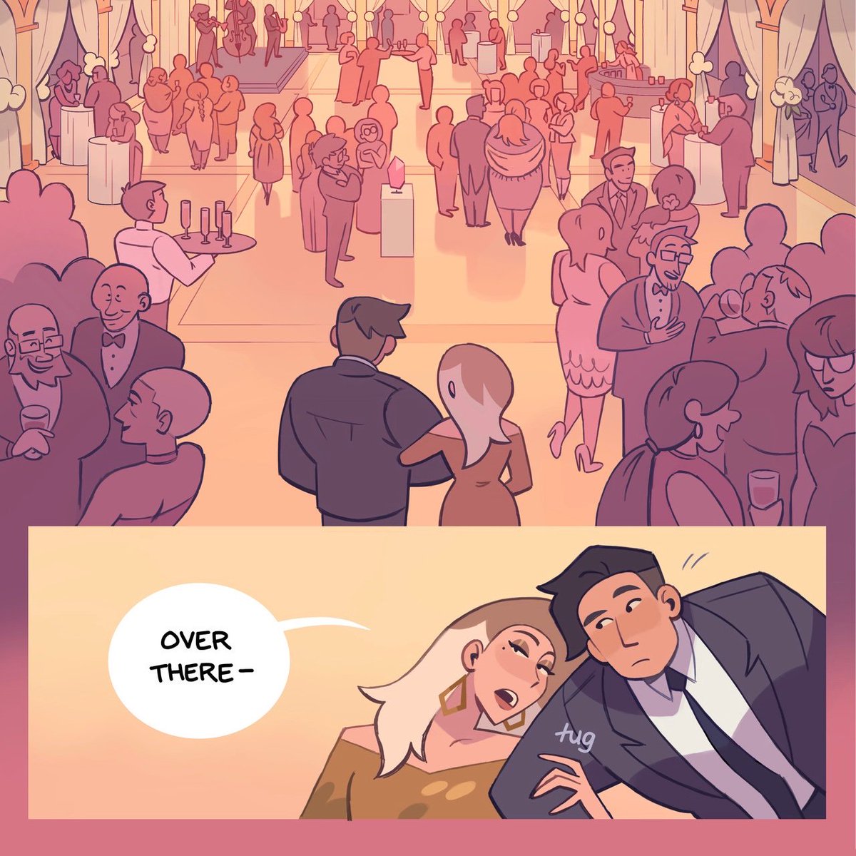 「Woohoo!! ?? Here's the comic I made for @GameOnAnthology– he」Amelia ...