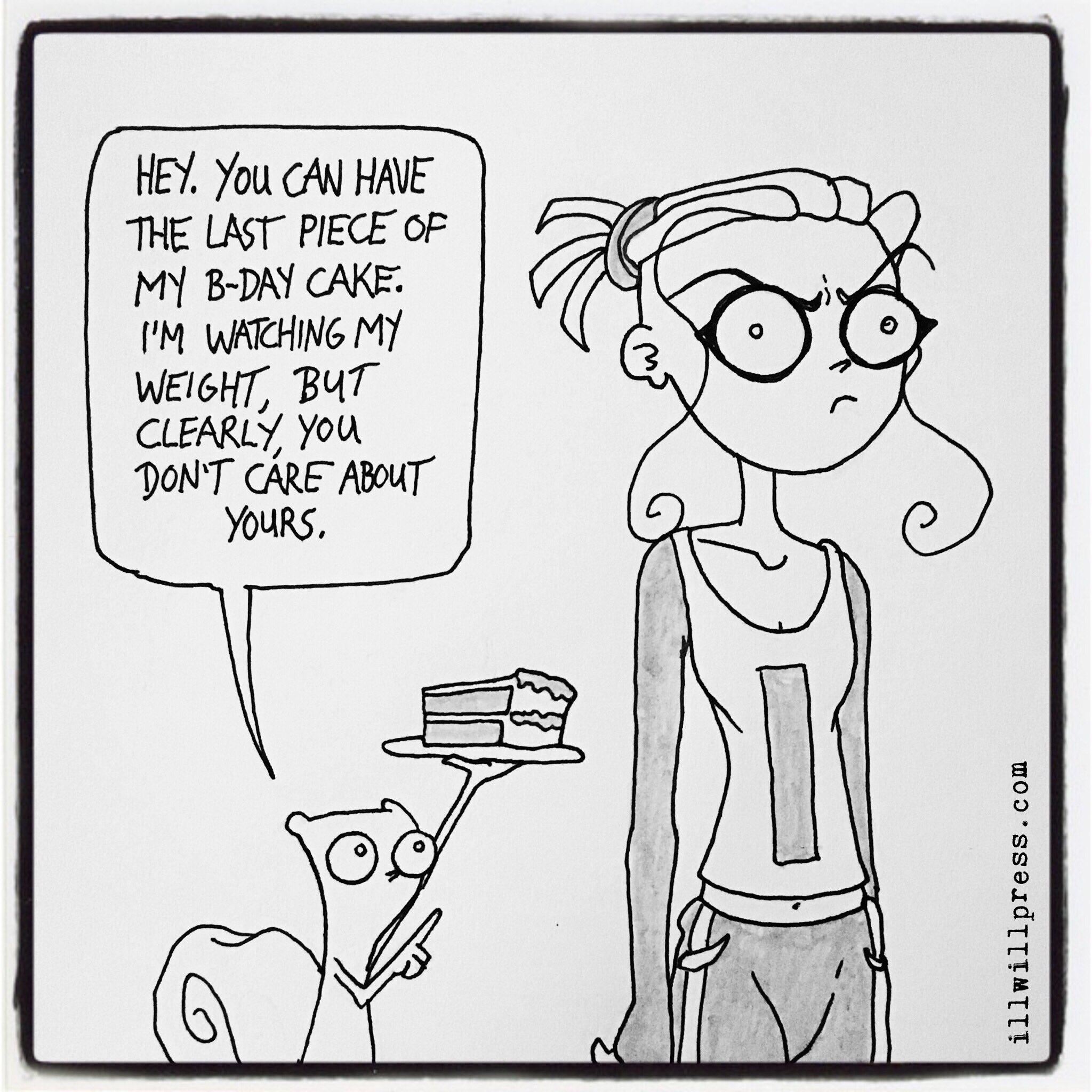 Happy Birthday Work Comic