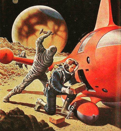 50s Sci Fi Astronaut