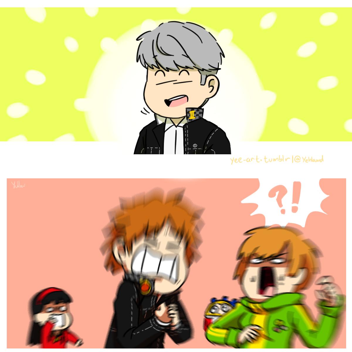 「my 12 yrs old brain: "I always want to draw anime!" my hand:」Yeellowの漫画